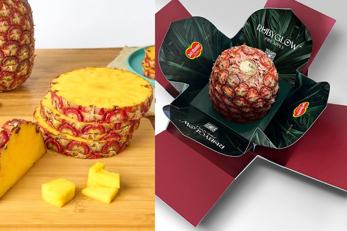 Fresh Del Monte Unveils Red Shelled Rubyglow Pineapple, Produced in ...